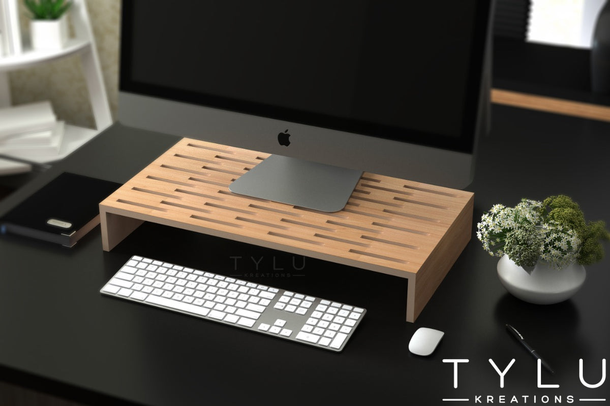 Buy Wooden Deco Monitor Stand, Tylu Kreations