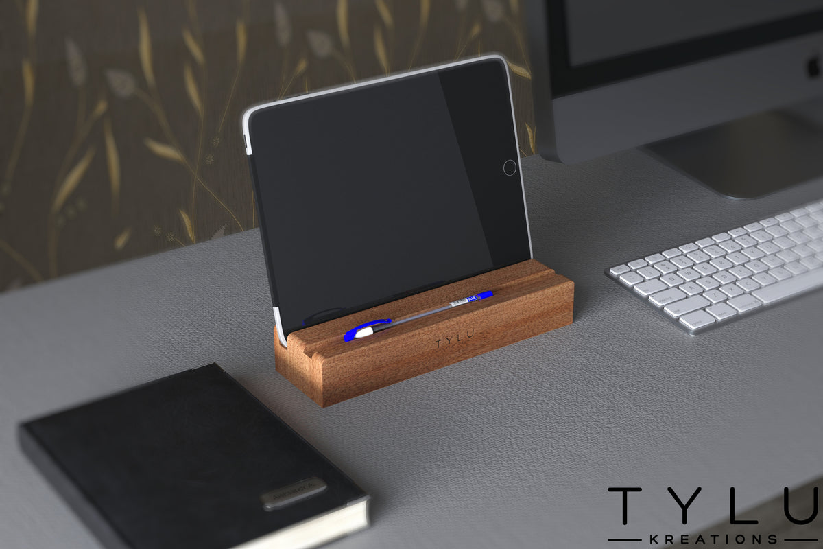 Buy Wooden Block Tablet Holder, Tylu Kreations